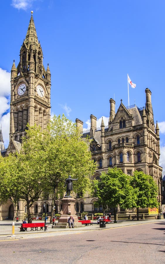 Manchester, Greater Manchester, England. Editorial Stock Image - Image ...