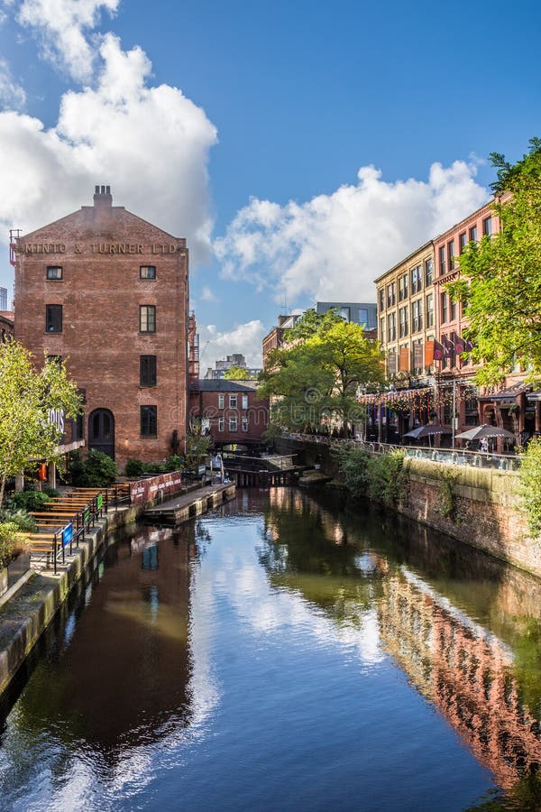 Manchester, Greater Manchester, England Stock Image - Image of trees ...