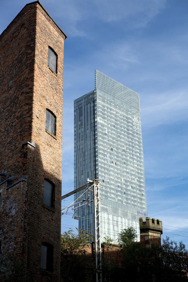 Manchester, Greater Manchester, UK, October 2013, Beetham Tower, Aka ...