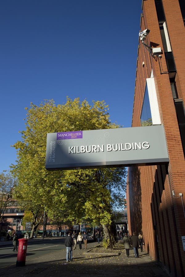Kilburn Building at Manchester University - MANCHESTER, UK - AUGUST 15 ...
