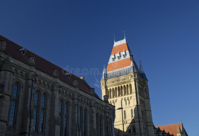 Manchester, Greater Manchester, UK, October 2013, Whitworth Building ...