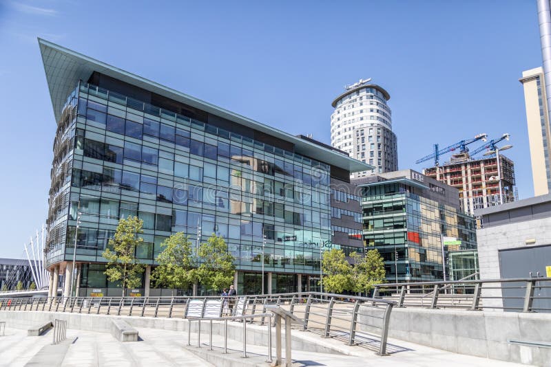 Manchester Media City editorial photography. Image of building - 120537857
