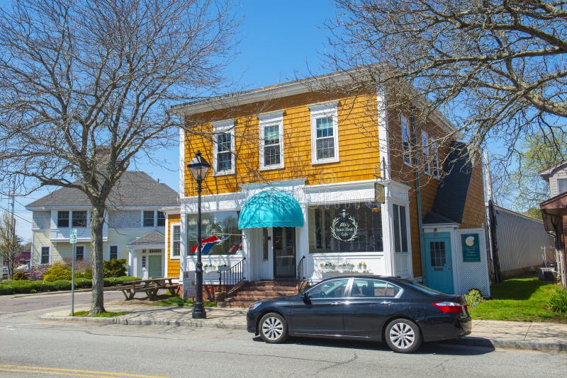 Manchester By The Sea Historic Town Center Ma Usa Editorial Stock Image Image Of Tourist