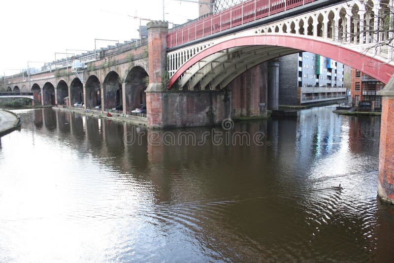 Manchester Ship Canal stock image. Image of canal, channel - 90906003