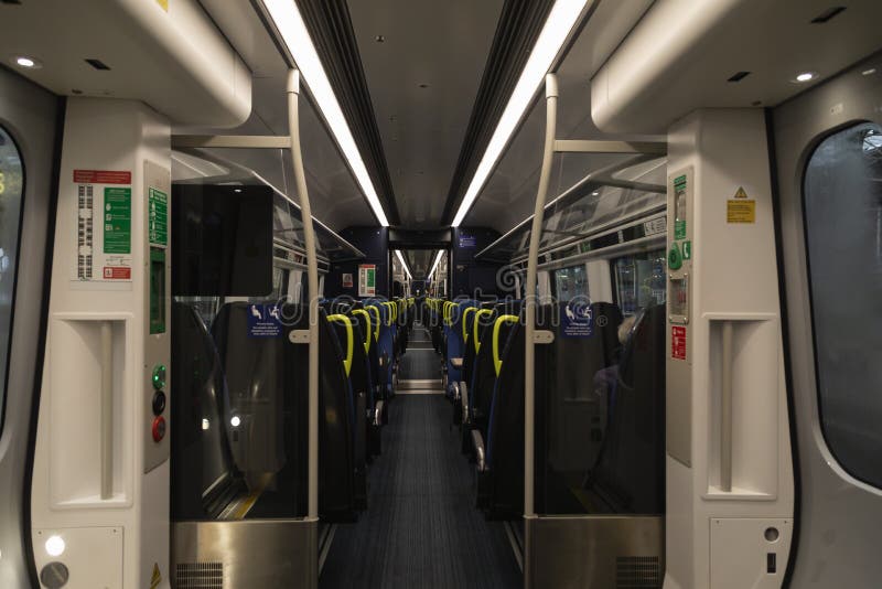 Train Wagon at Manchester Piccadilly, UK Editorial Image - Image of ...