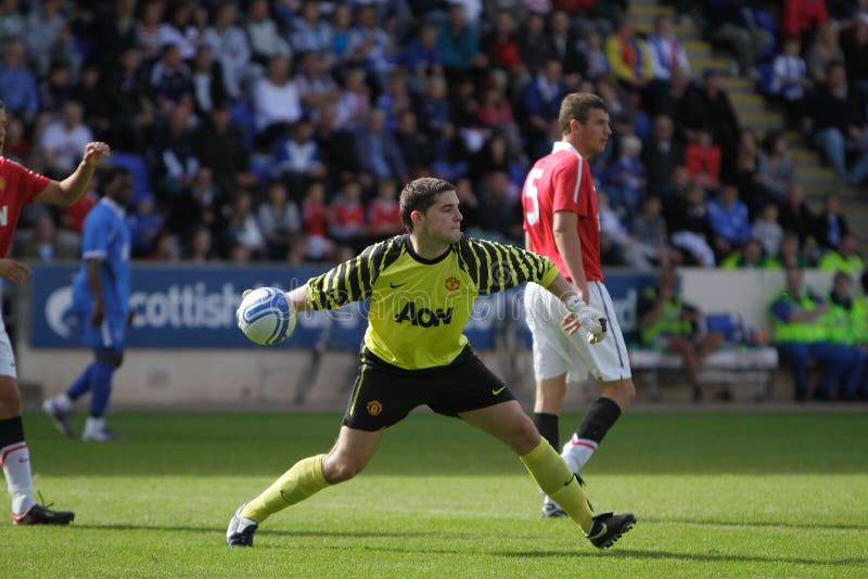 Manchester United Goalkeeper Editorial Stock Photo - Image of reds ...
