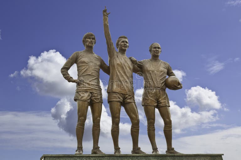 Manchester United United Trinity Three Editorial Photo - Image of ...