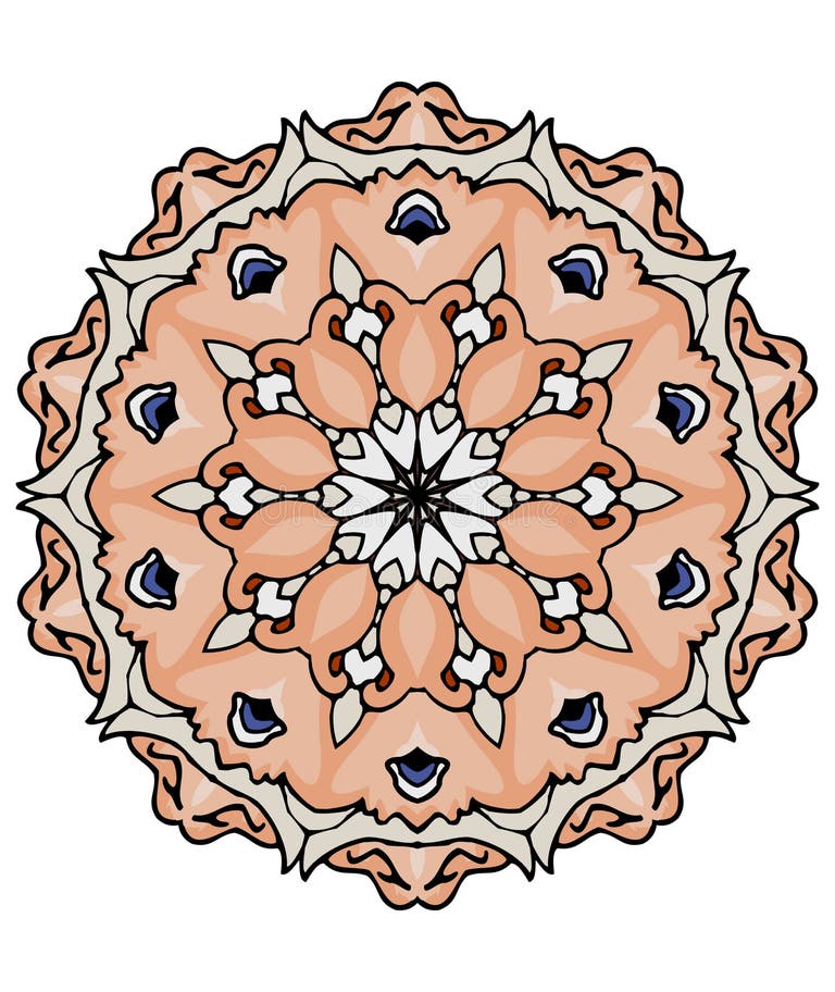 Octagon Mandala Stock Illustrations – 1,131 Octagon Mandala Stock ...