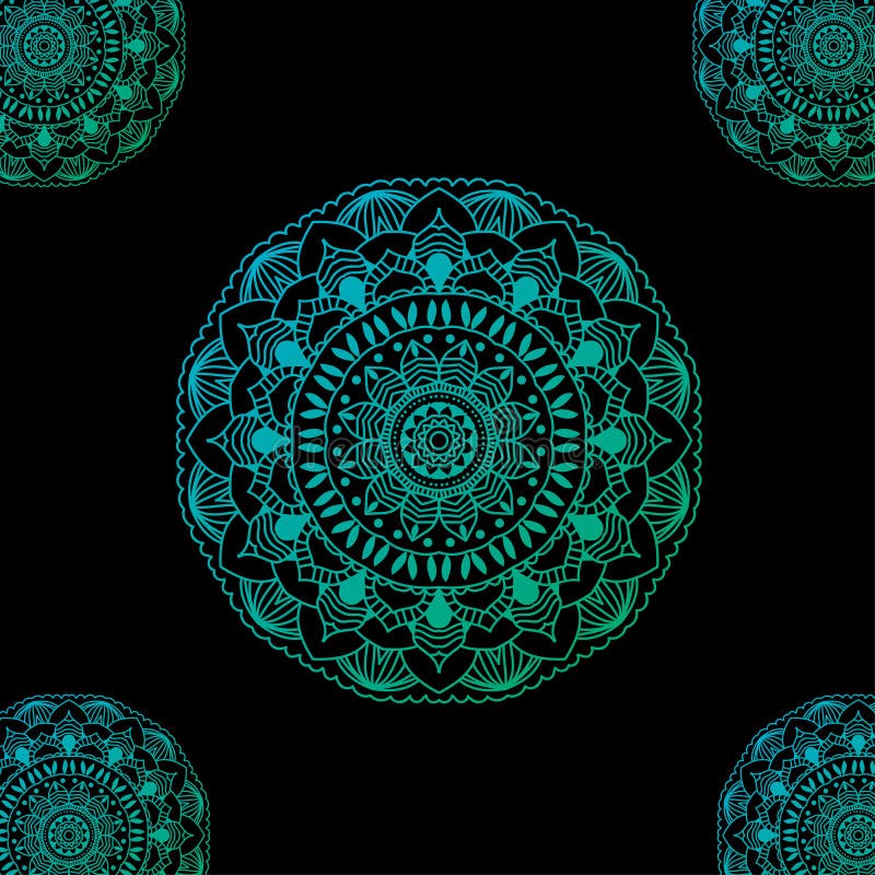 Classic Mandala Ornament Design Stock Vector - Illustration of design ...
