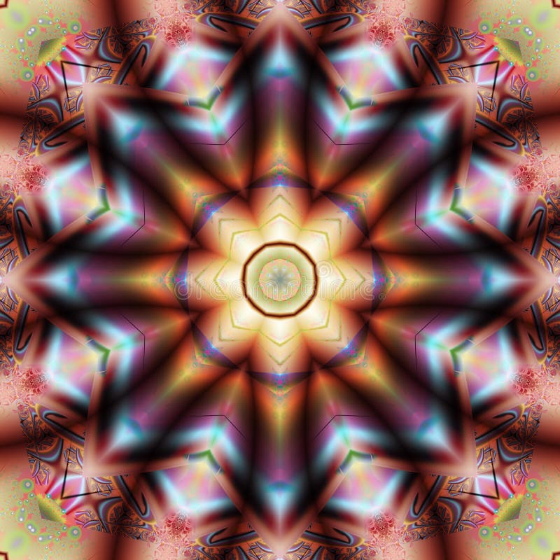 Mandala ilustração stock. Ilustração de aquarela, fundo - 93742295