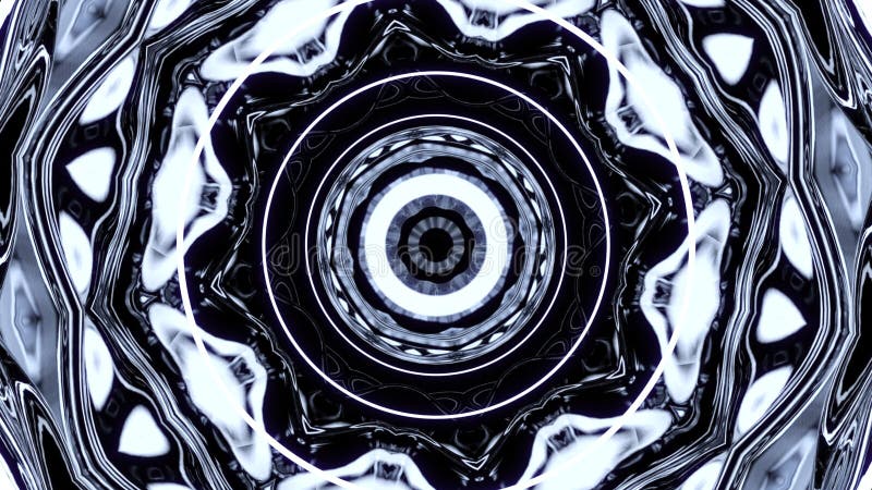 Mandala Art Animation Background. Design. Widening Pattern Creating ...