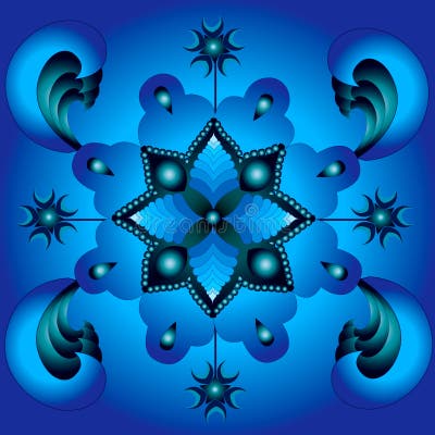 Mandala cardinal points stock vector. Illustration of hindu - 21582964