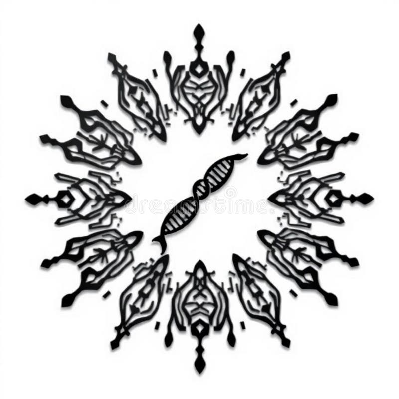 A Mandala Collection of Geometric Harmony and Unique Design Stock ...