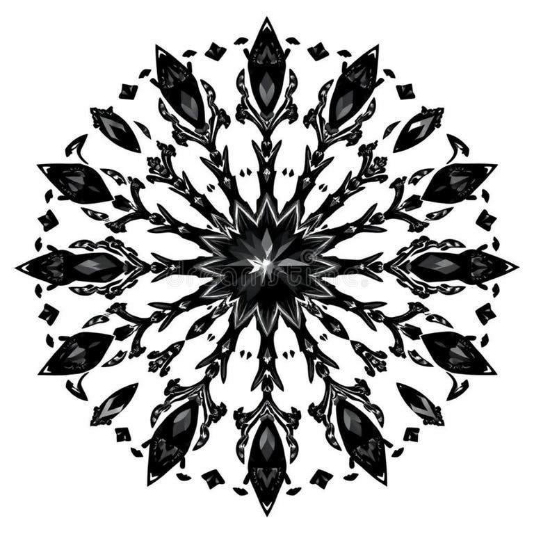 A Mandala Collection of Geometric Harmony and Unique Design Stock ...