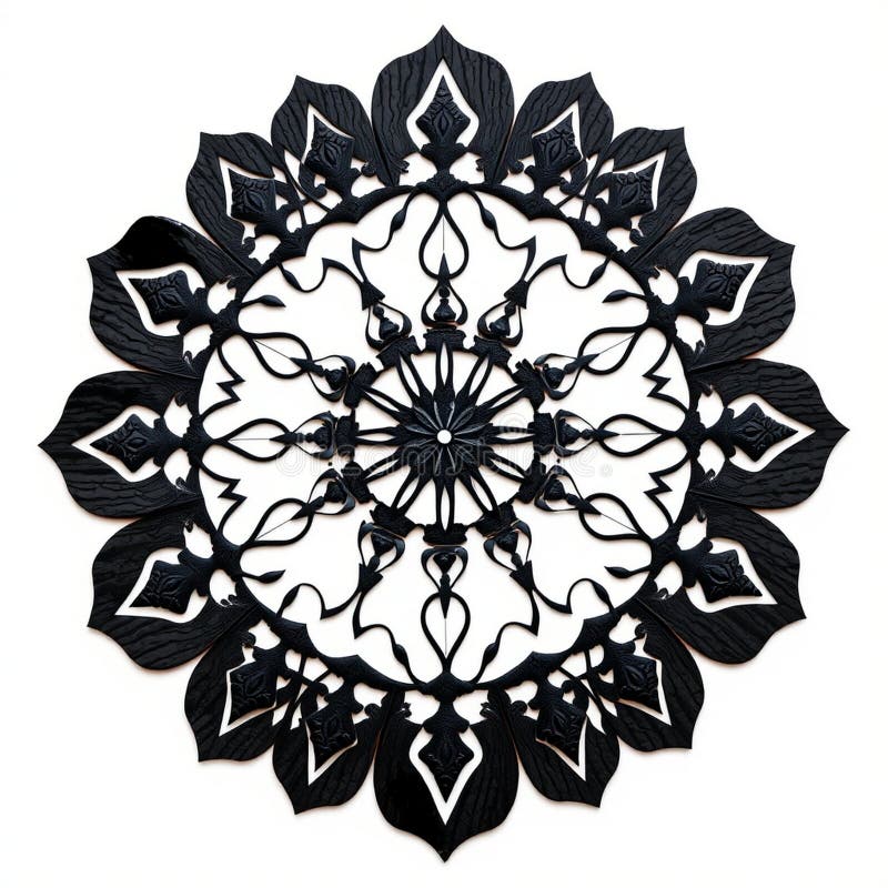 A Mandala Collection of Geometric Harmony and Unique Design Stock ...