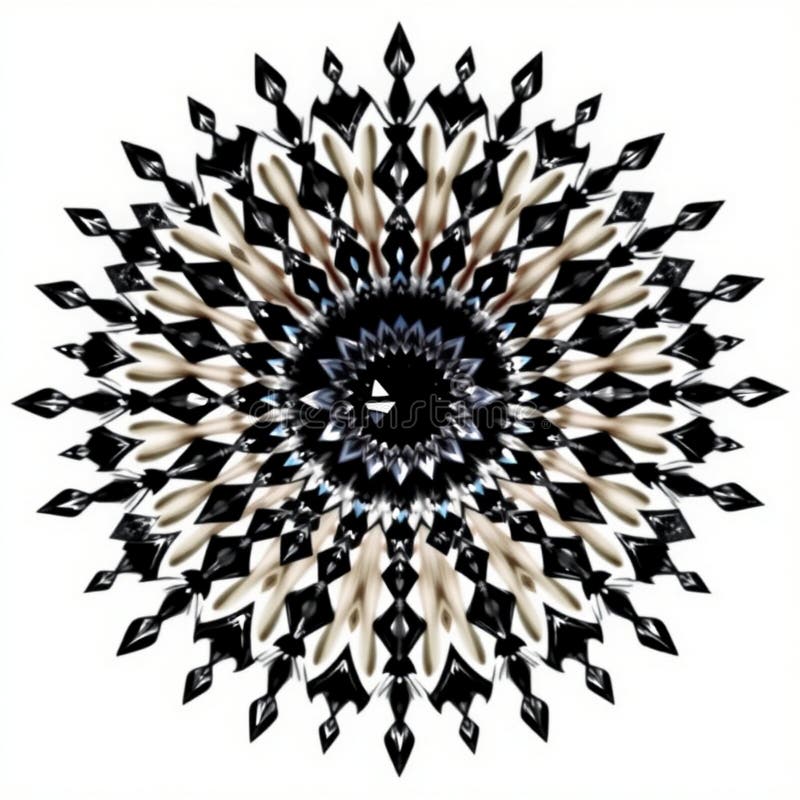 A Mandala Collection of Geometric Harmony and Unique Design Stock ...