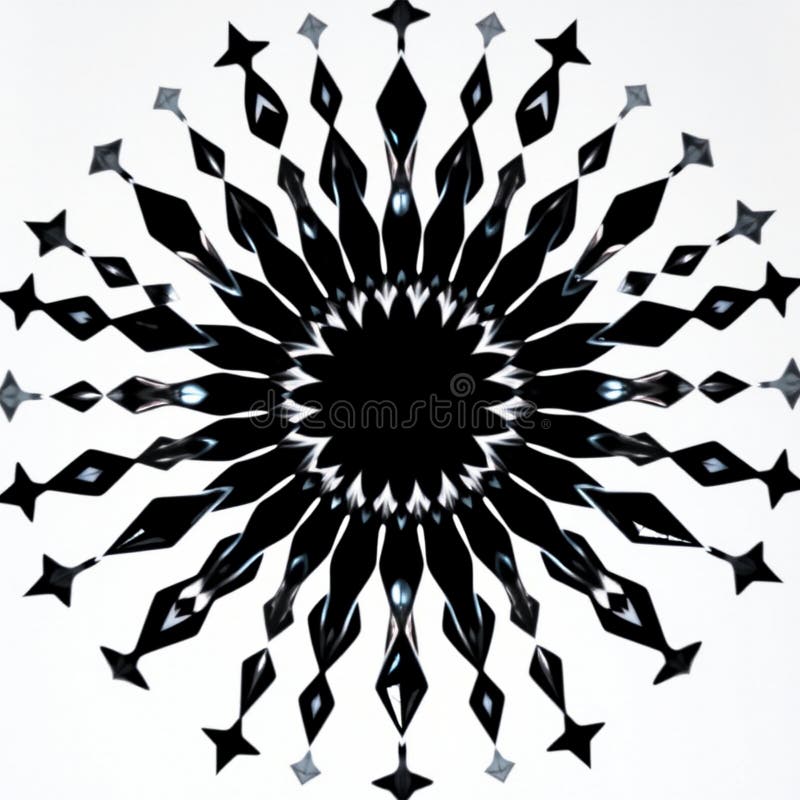 A Mandala Collection of Geometric Harmony and Unique Design Stock ...