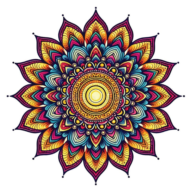 Mandala Design Idea, Mandala Design Vector, Mandala Sample Stock ...