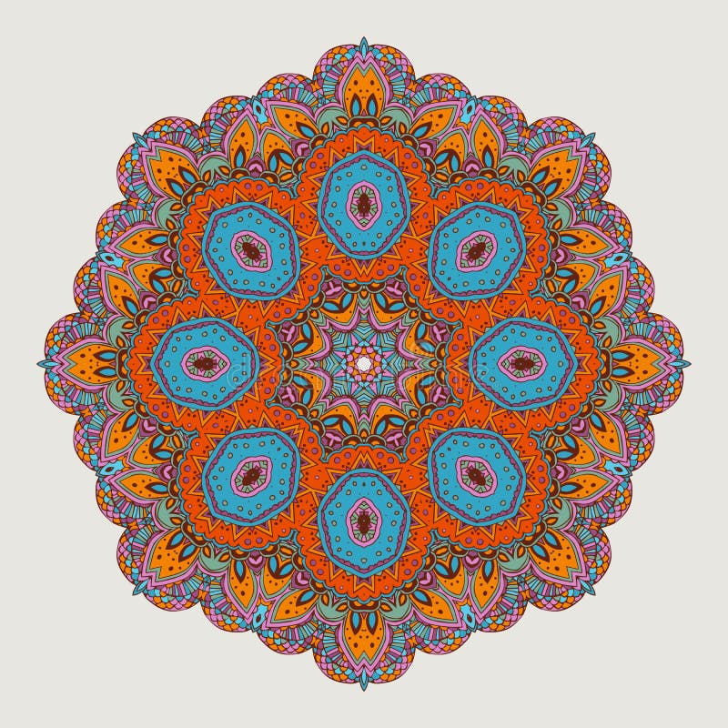 Indian Circular Design Stock Illustrations – 17,781 Indian Circular ...