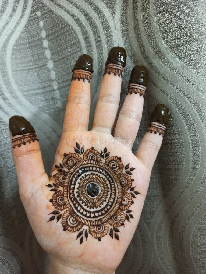 Mandala design stock image. Image of simple, fingers - 255942187