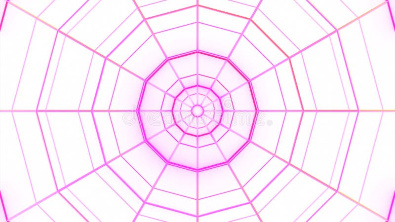 Mandala Effect Withs Spider Web. Design. Blinking and Pulsating ...