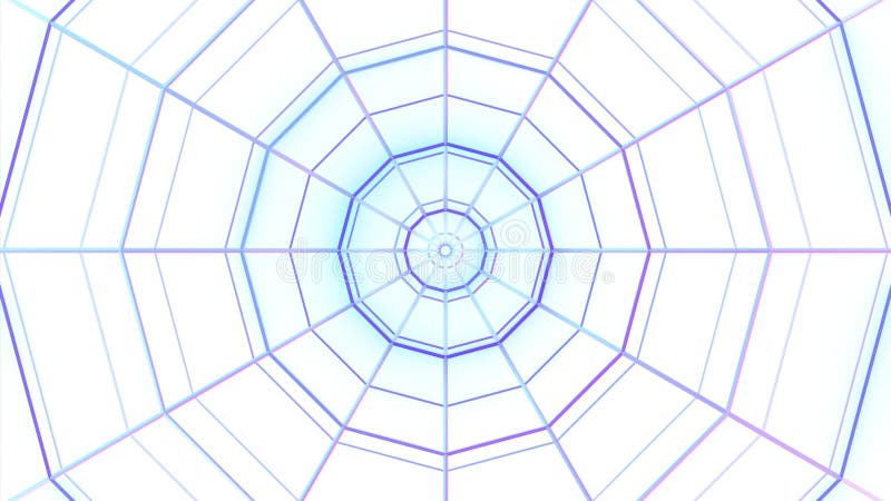 Mandala Effect Withs Spider Web. Design. Blinking and Pulsating ...