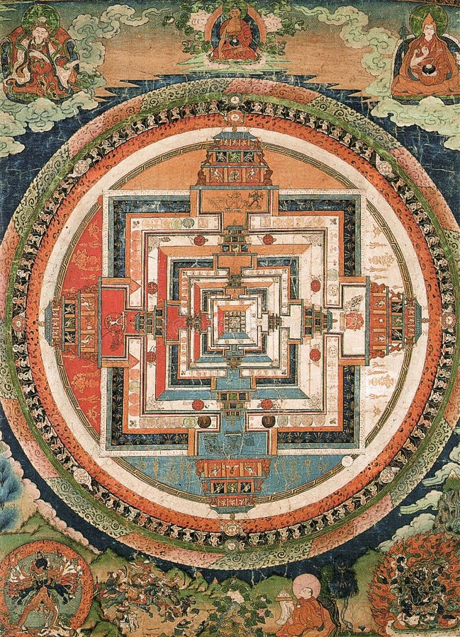 Mandala of the Five Elements Palace of Mandalas on the Top of Mount ...