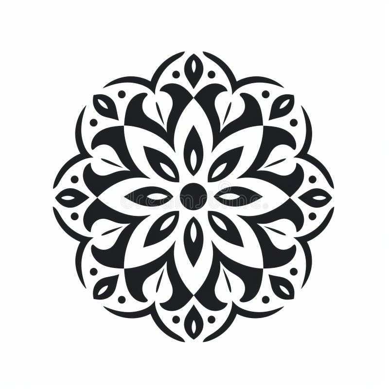 Mandala Flower Design: a Stunning Blend of Iconography and Negative ...