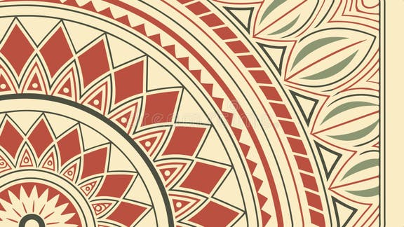 Mandala Half Circle Design, Semi-circle Pattern, Partial Mandala ...