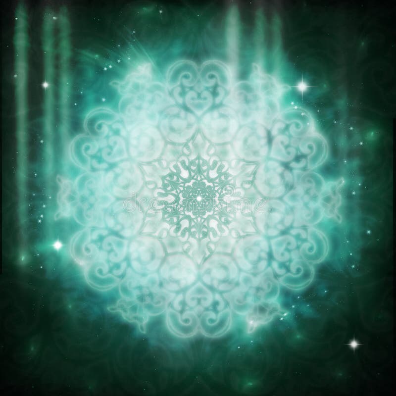 Mandala Lightworker stock illustration. Illustration of blue - 21750690