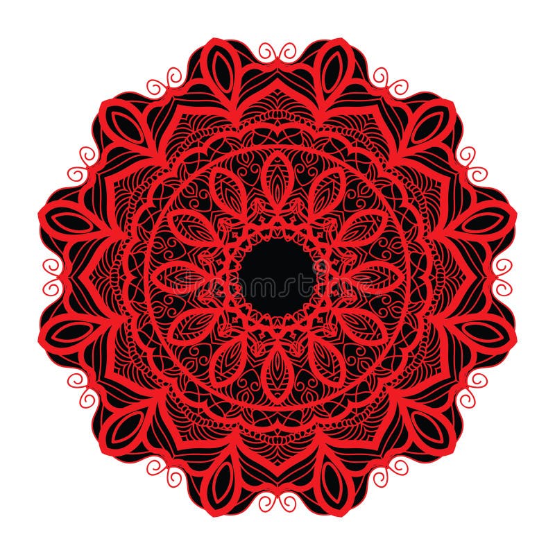 Mandala Logo Art Symbol Icon Vector Stock Vector - Illustration of ...