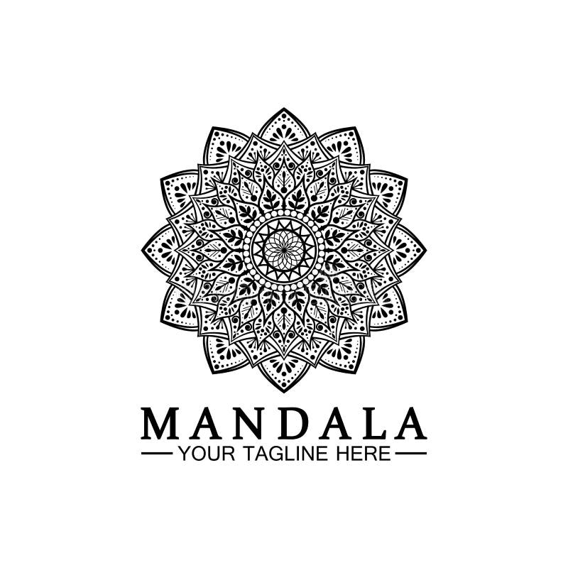Mandala Logo Design Vector Template Stock Vector - Illustration of ...