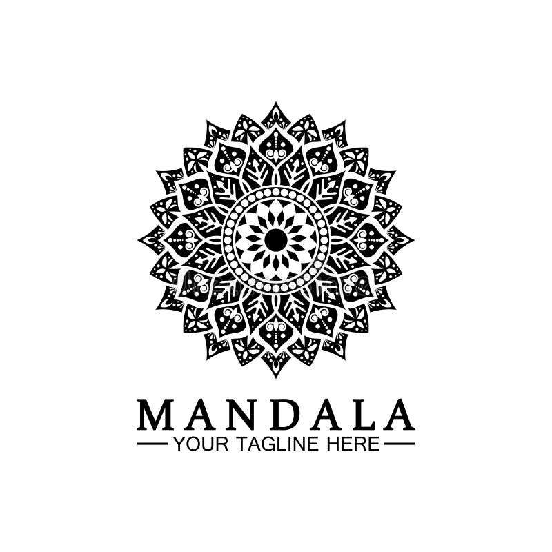 Mandala Logo Design Vector Template Stock Vector - Illustration of ...