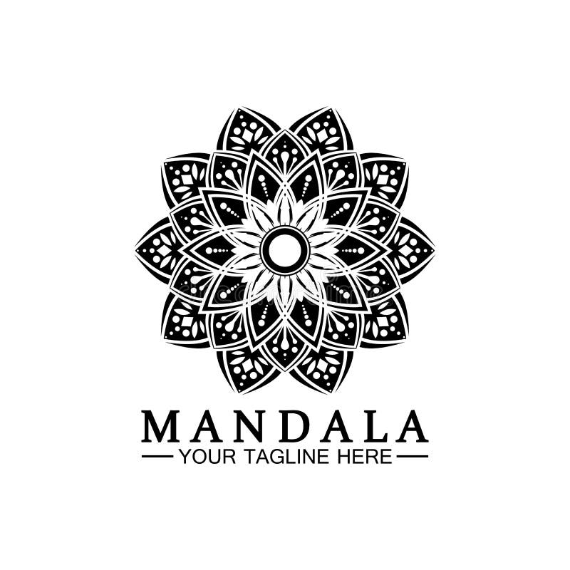 Mandala Logo Design Vector Template Stock Illustration - Illustration ...