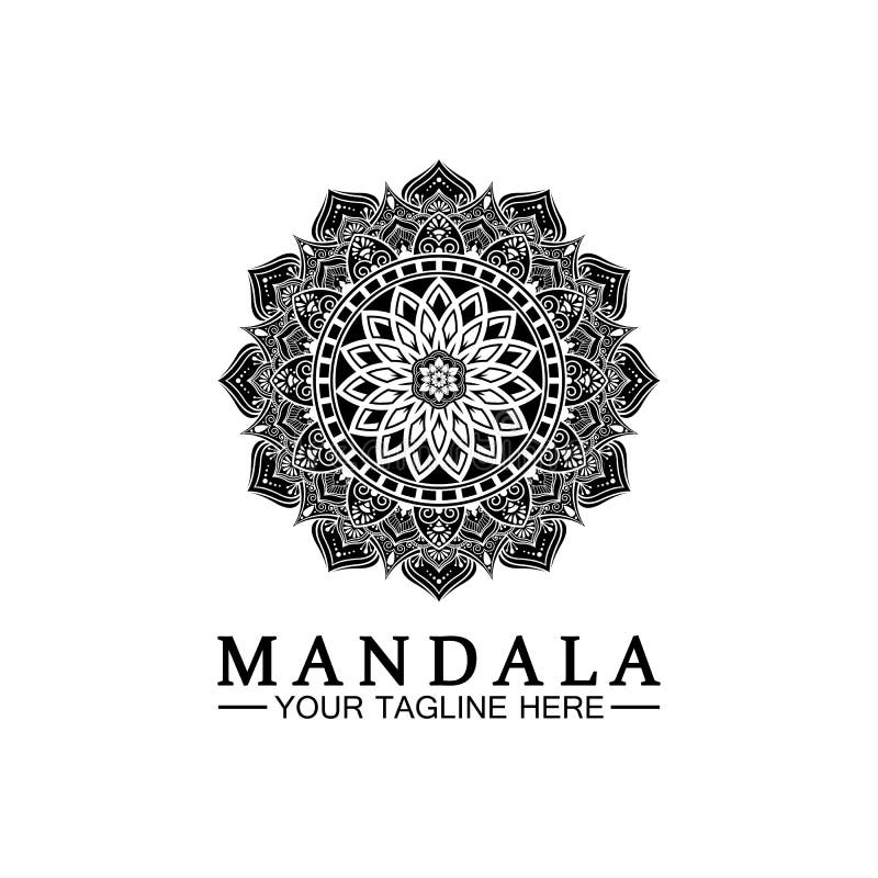 Mandala Logo Design Vector Template Stock Vector - Illustration of ...