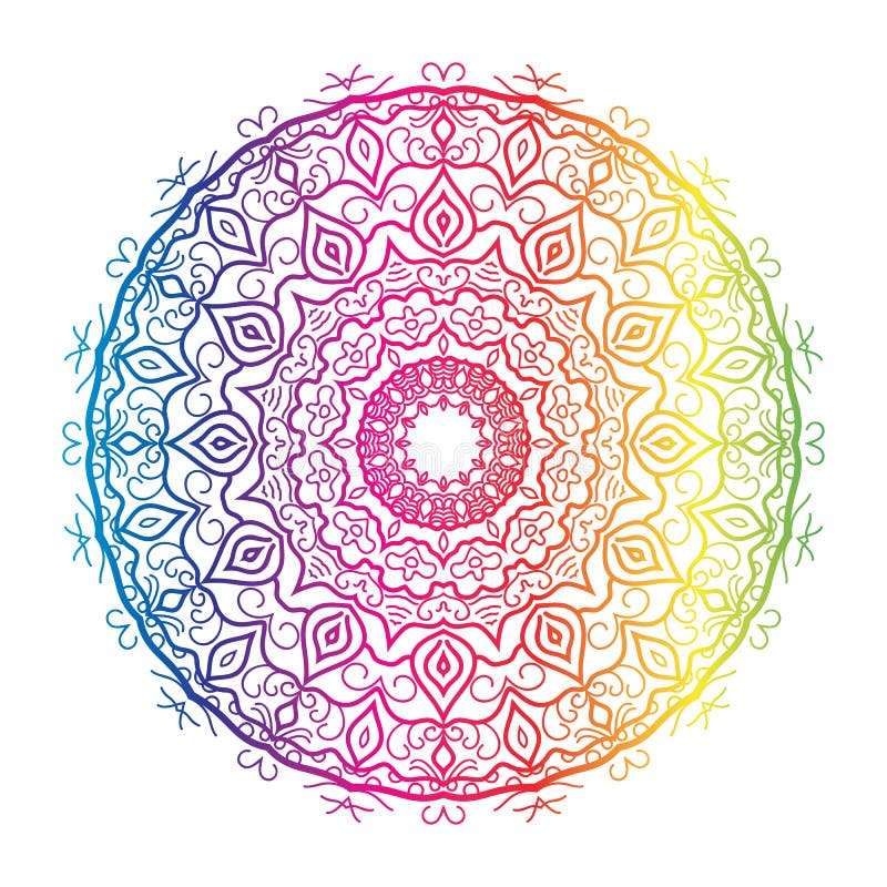 Mandala Logo Design Vector Template Stock Vector - Illustration of ...
