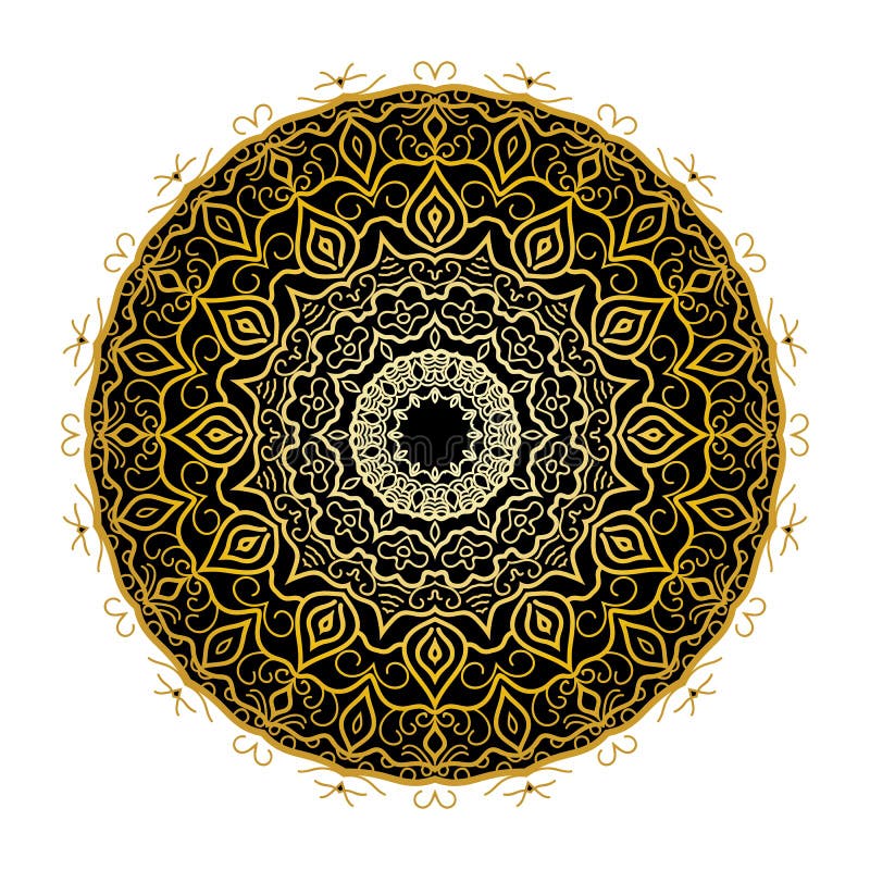 Mandala Logo Design Vector Template Stock Vector - Illustration of ...