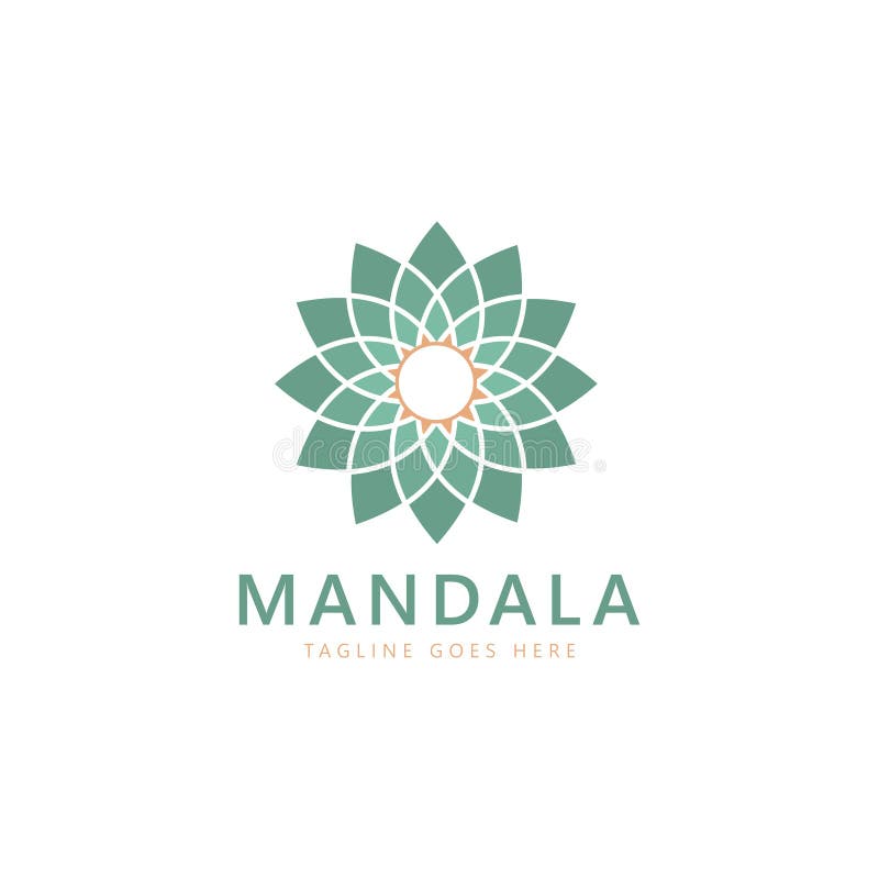 Mandala Logo Template, Circular Pattern in Form of Mandala. Oriental ...