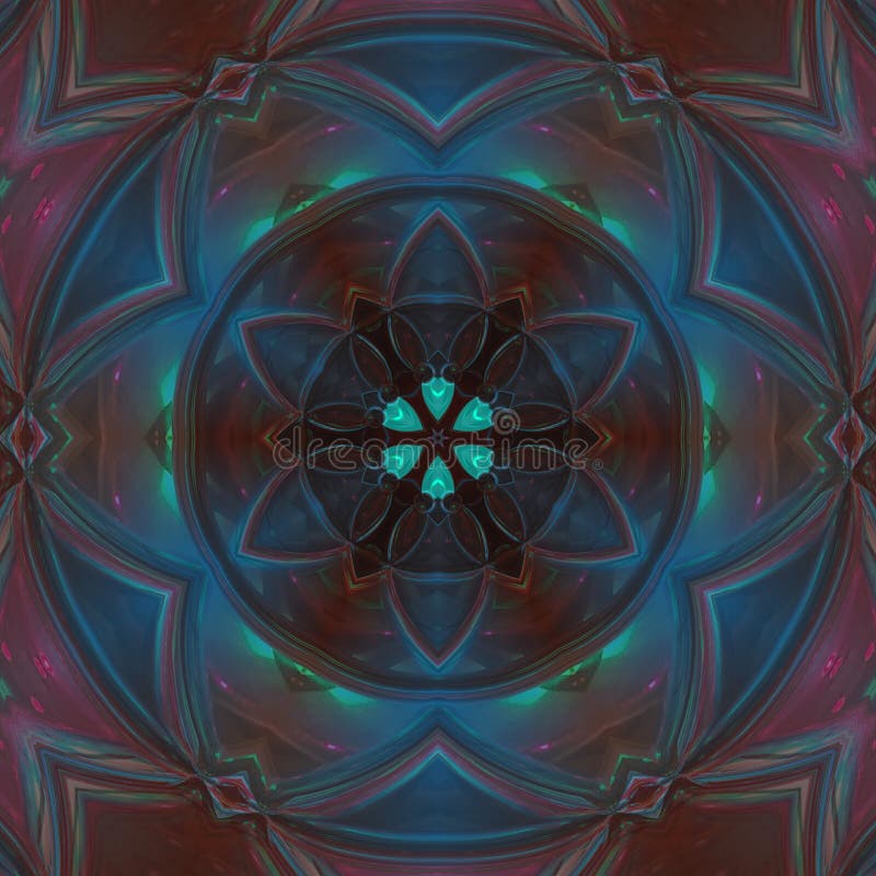 Mandala magic design stock illustration. Illustration of screenshot ...