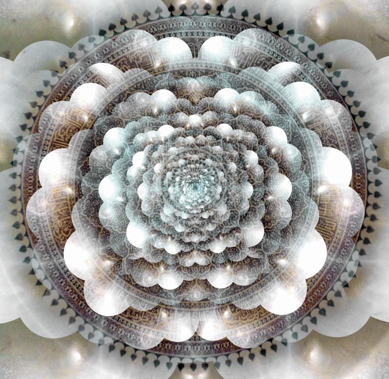 Cosmic mandala stock image. Image of heaven, ethnic - 110777917