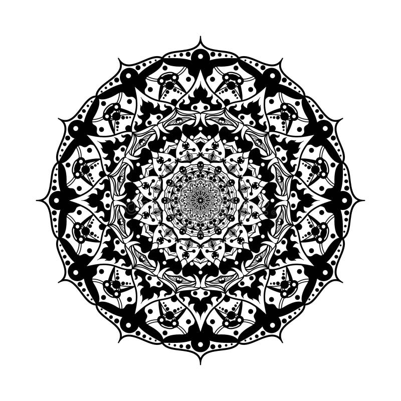 Side Mandala Stock Illustrations – 2,388 Side Mandala Stock ...