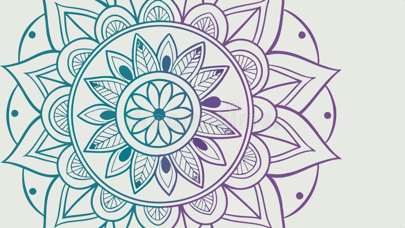 Mandala Pattern Design, Intricate Ornament, Decorative Circle ...