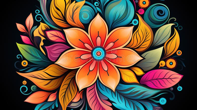 rangoli design wallpaper simple