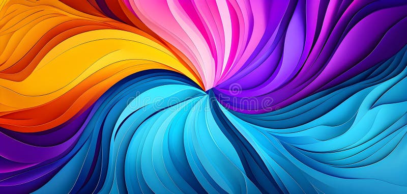 Mandala with Shifting Geometric Patterns and Vibrant Pastel Colors ...