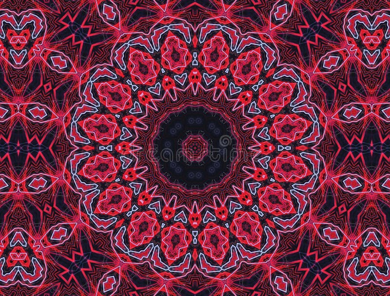 Mandala Spiritual Background Seamless Texture Stock Illustration ...