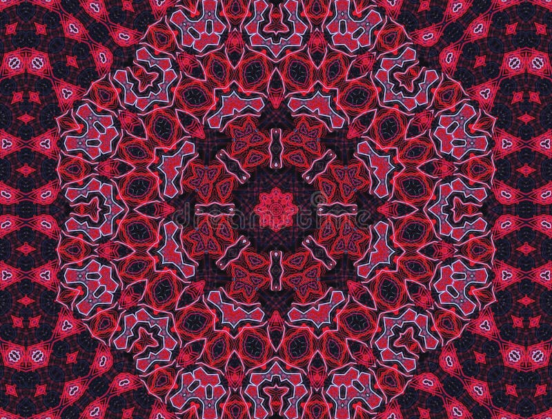 Mandala Spiritual Background Seamless Texture Stock Illustration ...