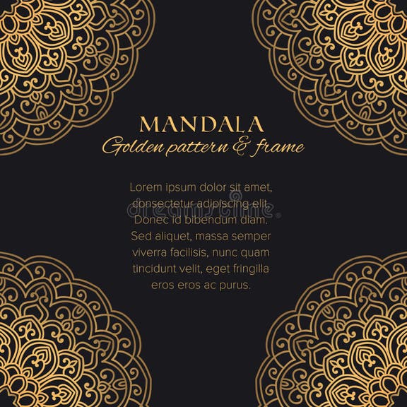 Corner Mandala Stock Illustrations – 3,343 Corner Mandala Stock ...