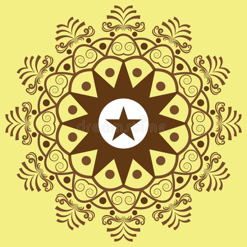 Mandala Vector Art Icons And Graphics Stock Vector Illustration Of