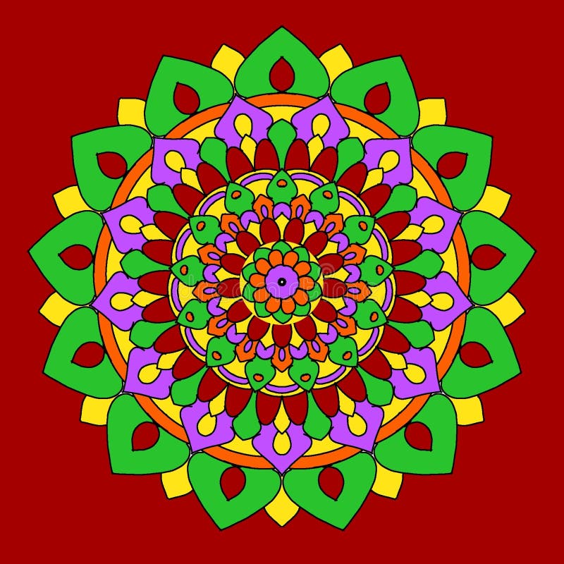 Mandara Style Stock Illustrations – 10 Mandara Style Stock ...