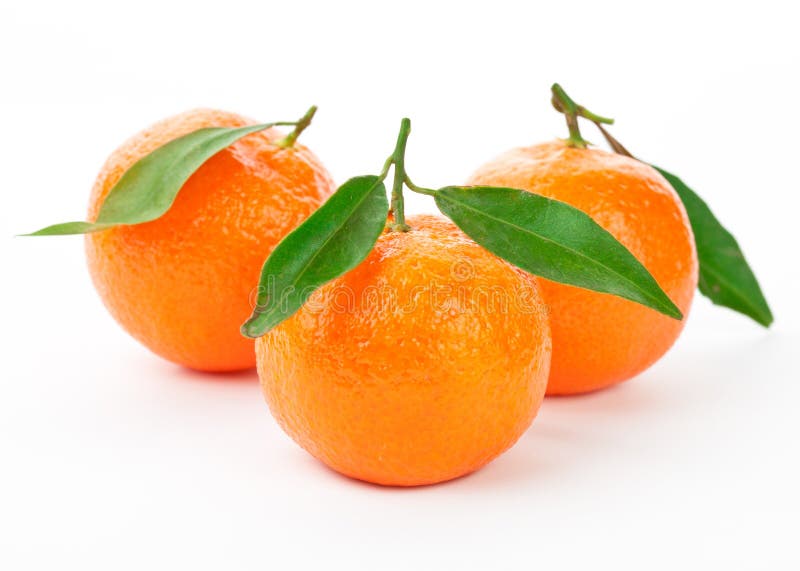 Mandarijn stock afbeelding. Image of geïsoleerd, voedsel - 17910057